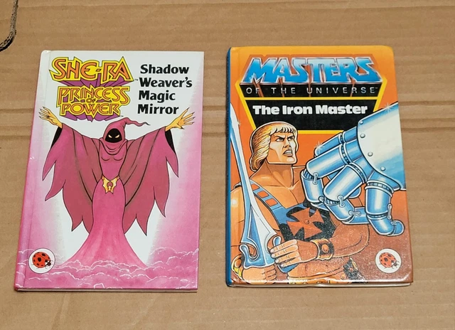VINTAGE LADYBIRD BOOKS He-man Iron Master & She-ra Shadow Weaver Magic ...
