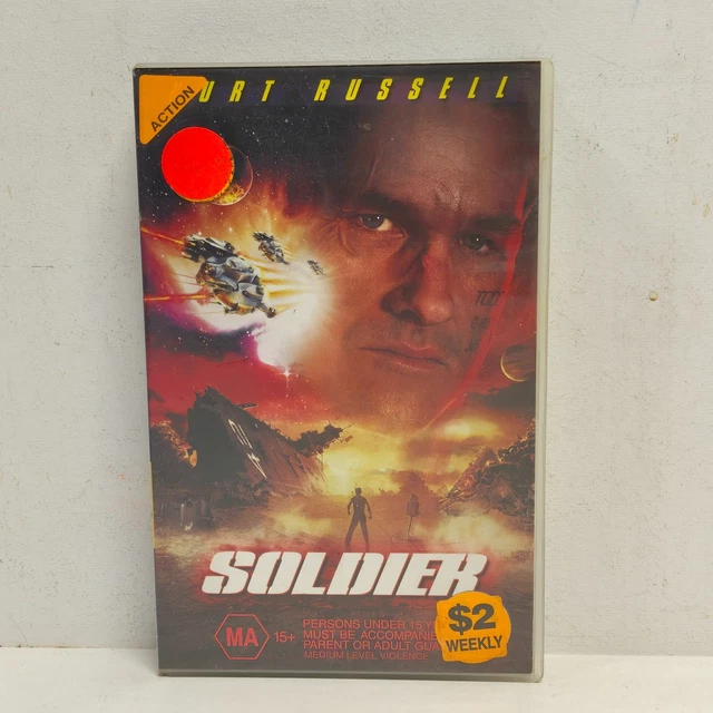 SOLDIER (1998) - Big Box Ex Rental - VHS Tape £15.26 - PicClick UK