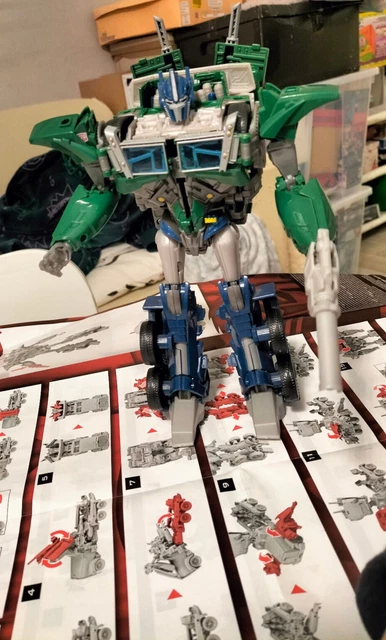 TRANSFORMERS BEAST TRACKER Optimus Prime Weaponizer Hasbro Takara Beast ...