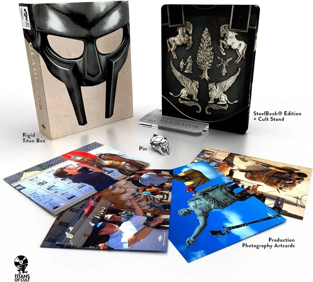 Gladiator 4k Uhd Blu Ray Steelbook Titans Of Cult Brand New £77