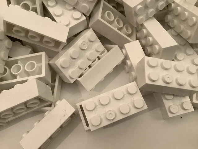 MEGA BLOKS WHITE Blocks Bricks 2X4 Lot 1 Pound $10.61 - PicClick CA