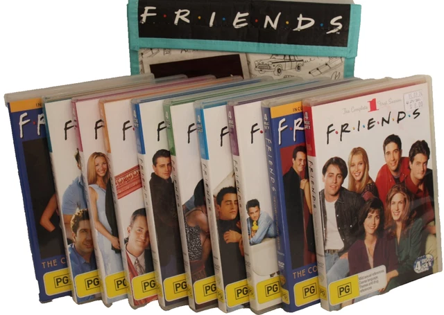 FRIENDS DVD COMPLETE Series Collection Season 1 - 10 Final R4 Jennifer ...