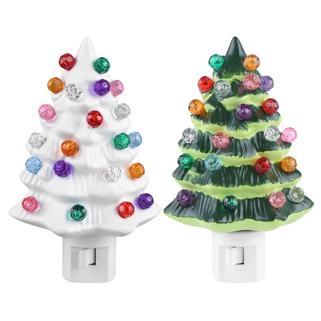 CHRISTMAS DECORATIVE TREE with ON/Off Switch Christmas Tree Night Light ...