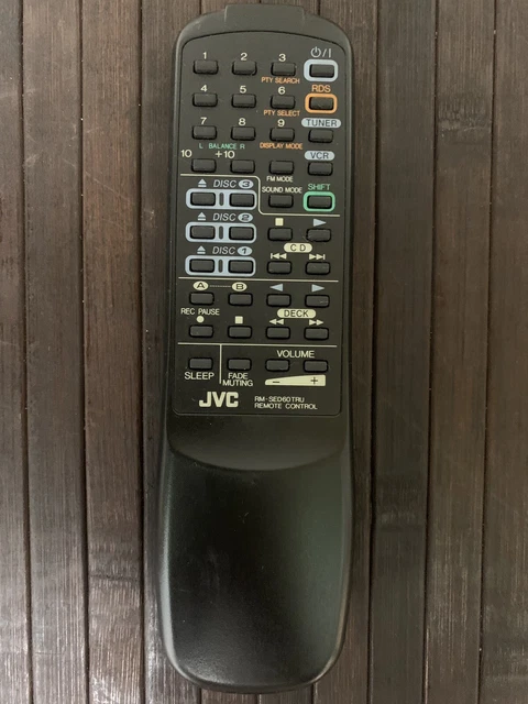 TELECOMANDO JVC RM-SED60 TRU Remote Control per componenti audio EUR 45 ...