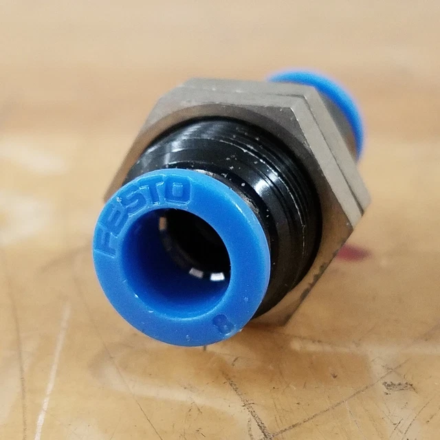FESTO QSS-8 PUSH-IN bulkhead connector 8mm to 8mm - NEW $12.34 - PicClick CA