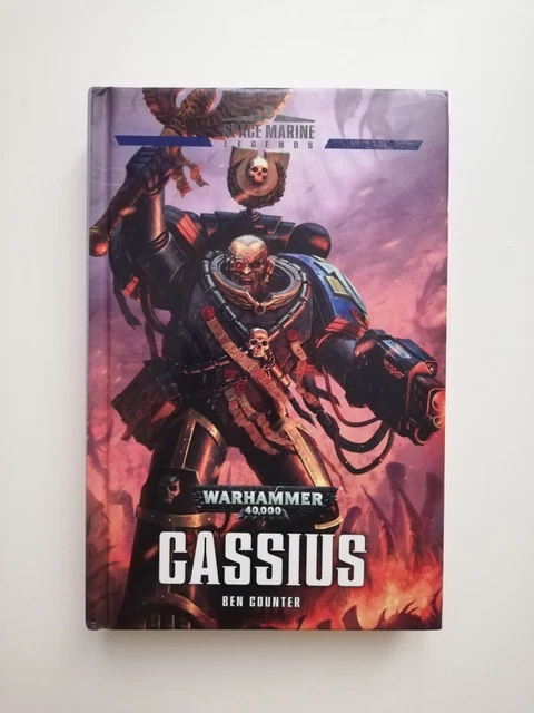 CASSIUS SPACE MARINE Legends Warhammer HB First Edition EUR 30,00 ...