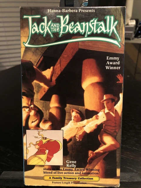JACK AND THE Beanstalk (VHS 1987) Hanna Barbera Gene Kelly Musical ...