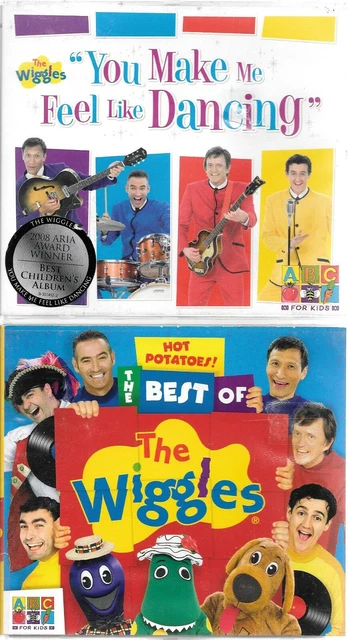 THE WIGGLES CD x 2 Best of the wiggles You make me feel like dancing ...