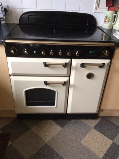 RANGEMASTER CLASSIC 90 electric, Induction Hob. Including Hood. Brass ...