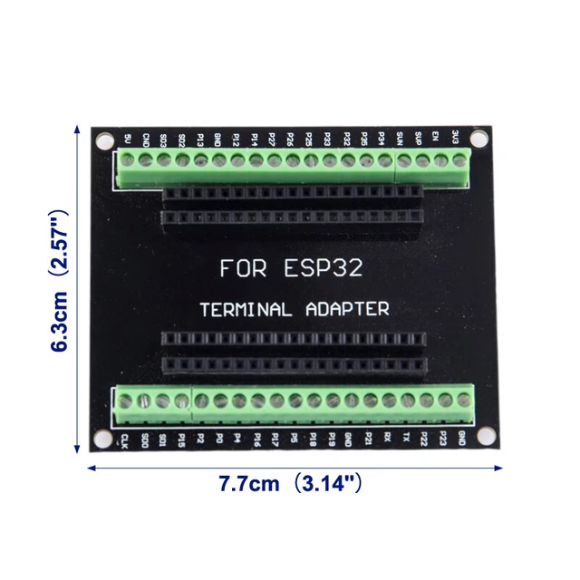 38 PIN ESP32 Breakout Board For ESP32 Development Board 2.4 GHz Wifi Dual Co _cn EUR 4,54 ...