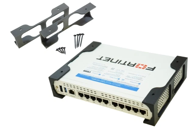UNDER DESK MOUNT for Fortinet Fortigate 60F/60E/80E/61E/F Network ...