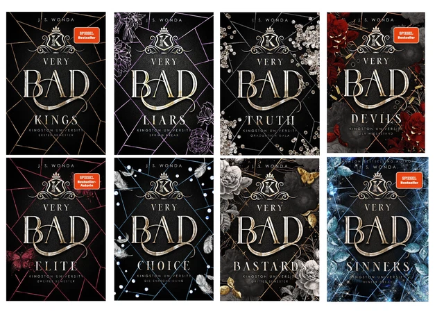 VERY BAD KINGS - Alle Bände zur Auswahl 1-9 - J.S.Wonda EUR 14,99 ...