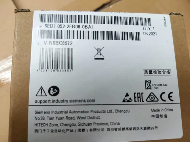 NEW SIEMENS 6ED1052-2FB08-0BA1 LOGO 230RCEo logic module 6ED1 052-2FB08 ...