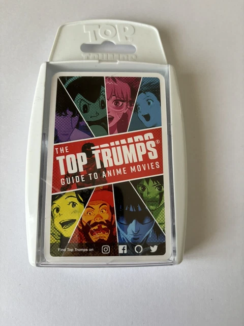 GUIDE TO ANIME Movies Top Trumps Card Game £3.99 - PicClick UK