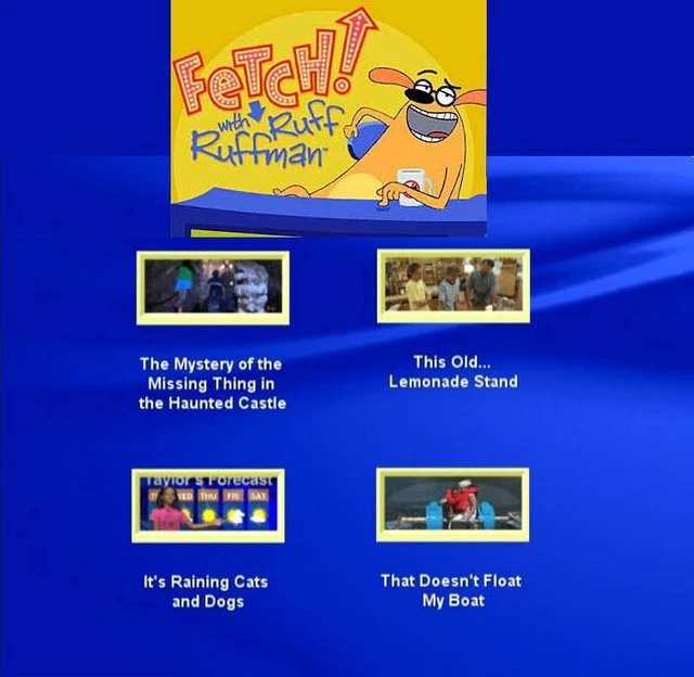 FETCH! WITH RUFF Ruffman SEASON 1 DVDs - Educational DVDs Fetch Ruf ...