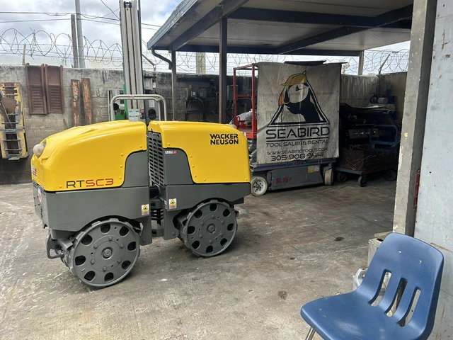 2019 WACKER NEUSON RTSC3 Remote Controlled Trench Compactor Roller We ...