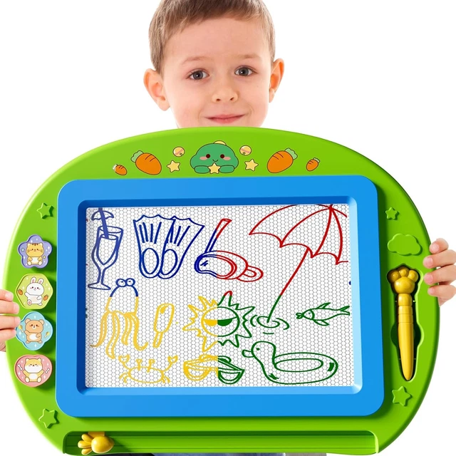 BLMUKCE EXTRA LARGE Magnetic Drawing Board Toy for Kids Age 3-7 Years ...