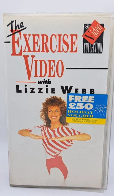 THE EXERCISE VIDEO with Lizzie Webb - VHS Video Tape 1988 £6.99 ...