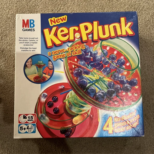 NEW KER-PLUNK GAME By MB Games - Complete & VGC £7.99 - PicClick UK