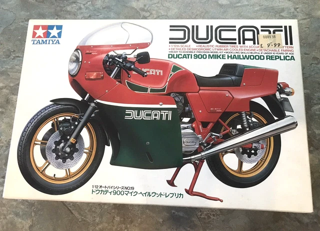 TAMIYA 14019 Ducati 900 Mike Hailwood replica 1/12 scale model ...