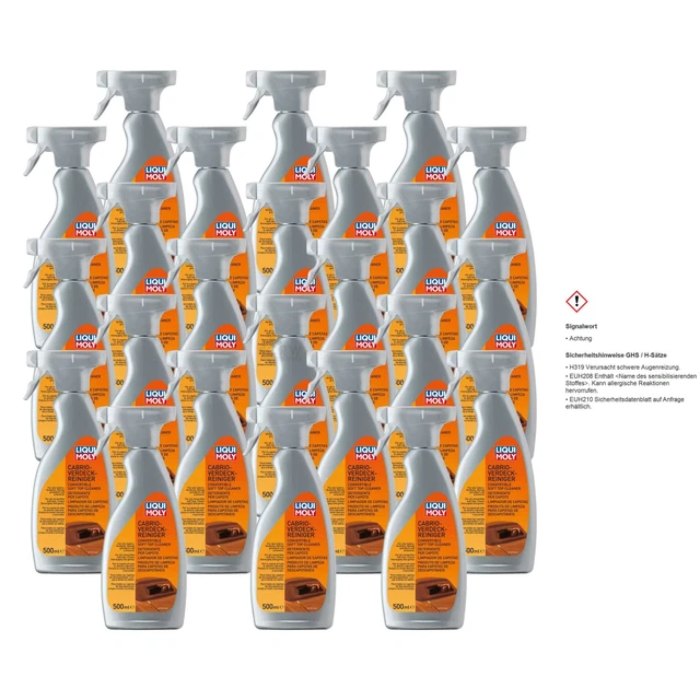 24XLIQUI MOLY 500ML Cabrio-Verdeckreiniger Convertible Soft Top Cleaner ...