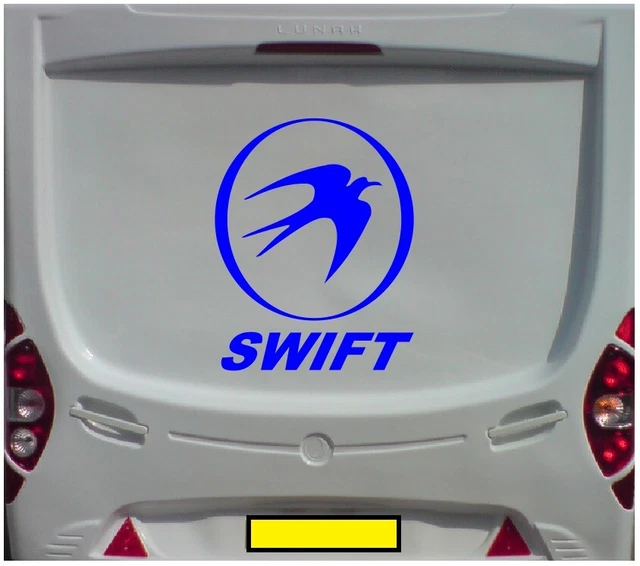 SWIFT CARAVAN CAMPERVAN Motorhome Decal Graphics 600mm High, Lots Of ...