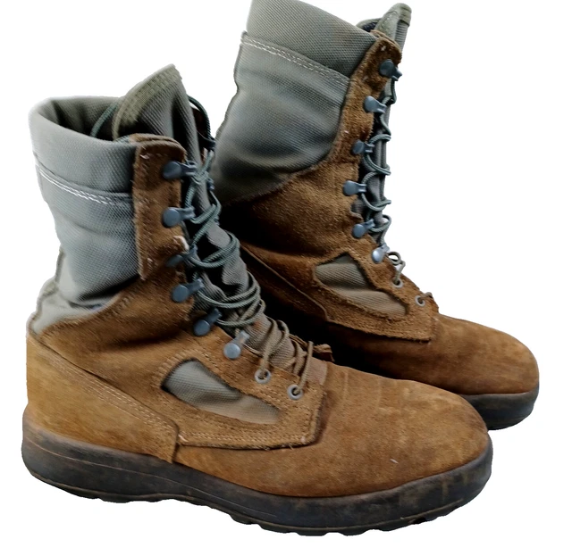 MENS MILITARY BOOTS Vibram Gortex Leather Bellville Certified Sail to ...