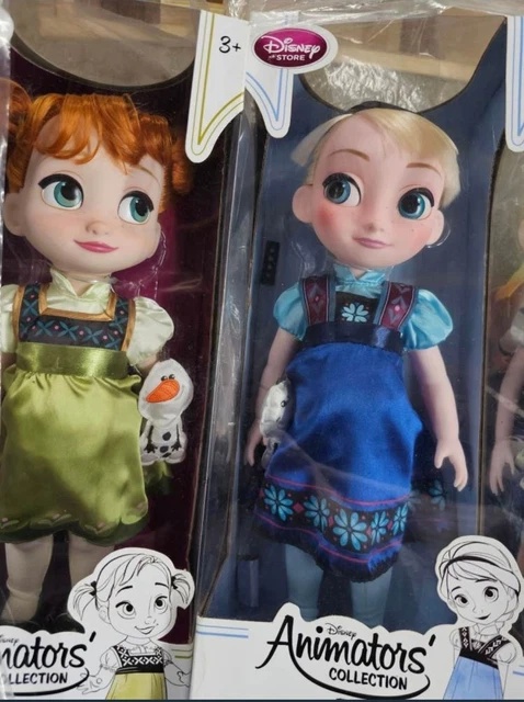 DISNEY ANIMATOR COLLECTION Frozen Elsa & Anna £63.10 - PicClick UK