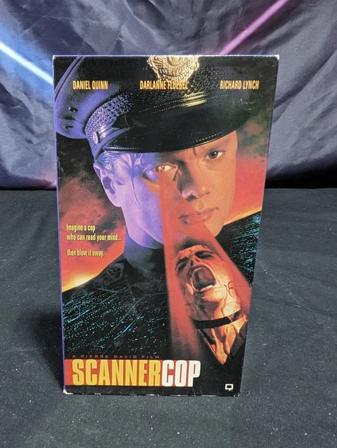 SCANNER COP VHS 1994 Daniel Quinn Darlanne Fluegel 90s Horror Police Scifi Cool £9.31 - PicClick UK