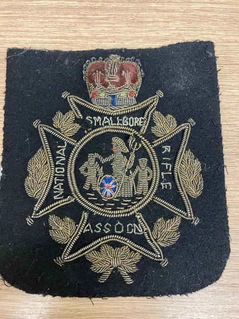 VINTAGE NATIONAL SMALL Bore Rifle Association Cloth Patch £26.72 ...