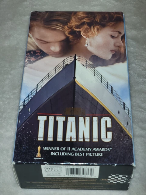 TITANIC DOUBLE VIDEO BOX collection VHS £18.82 - PicClick UK