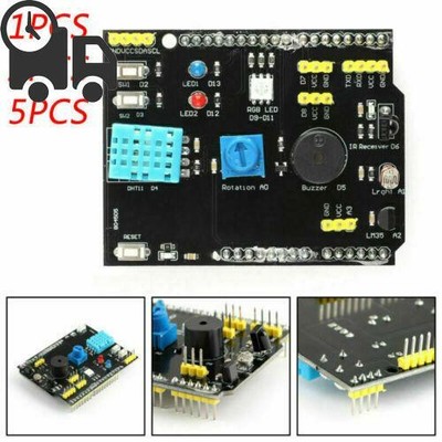 DHT11 LM35 TEMPERATURE Humidity Multifunction Board Buzzer Compatible ...