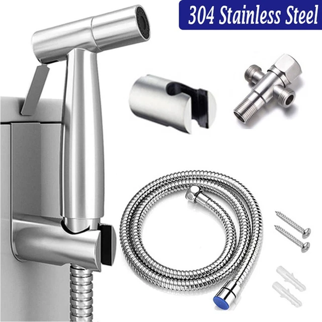 LUXURY HANDHELD BIDET Toilet Jet Spray Muslim Hygienic Shattaf Douche ...