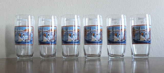 LOT DE 6 verres Bière KRONENBOURG 25 CL Claude MONET dans son atelier EUR 18,00 - PicClick FR