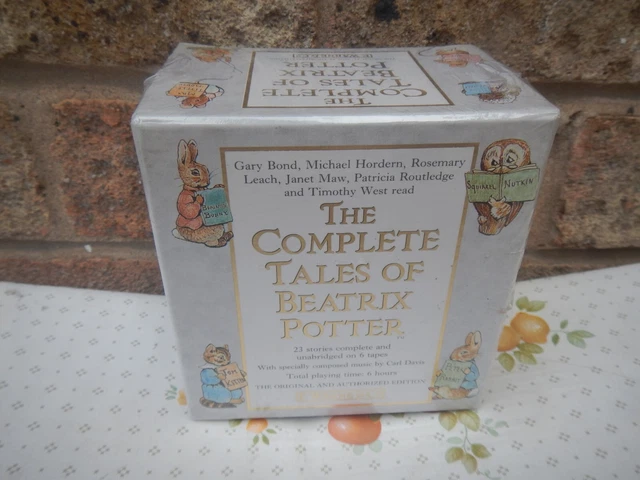 THE COMPLETE TALES of Beatrix Potter 6xCassette Tapes 23 Stories NEW ...