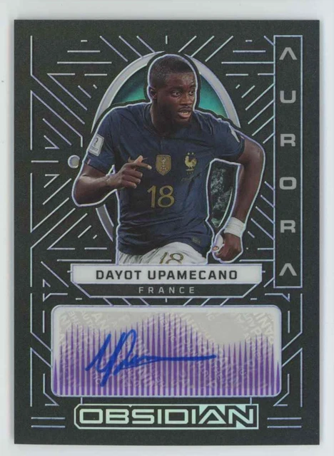2022 PANINI OSSIDIANA Aurora VIOLA Dayot Upamecano Auto /50 Francia #AA-DU C09 EUR 0,91 ...