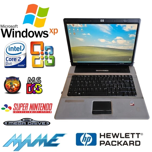 PC NOTEBOOK HP Compaq 6720s retrogaming Windows Xp+Giochi XP e MS-DOS ...