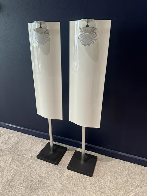 BANG & OLUFSEN Beolab 12 12.2 Active Floor Mounted Speakers - White £ ...