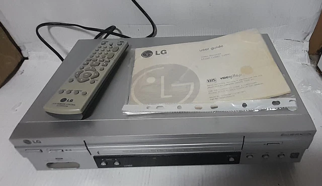 LG LV-880 6 HEAD VCR VHS Video Cassette Recorder PLAYER With Remote £45 ...