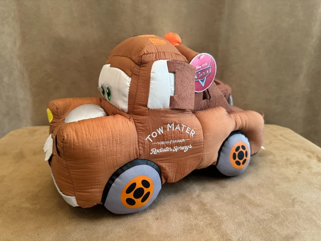 MATER TOW TRUCK Original Movie Cars Pixar Disney Store Plush Stuffed ...