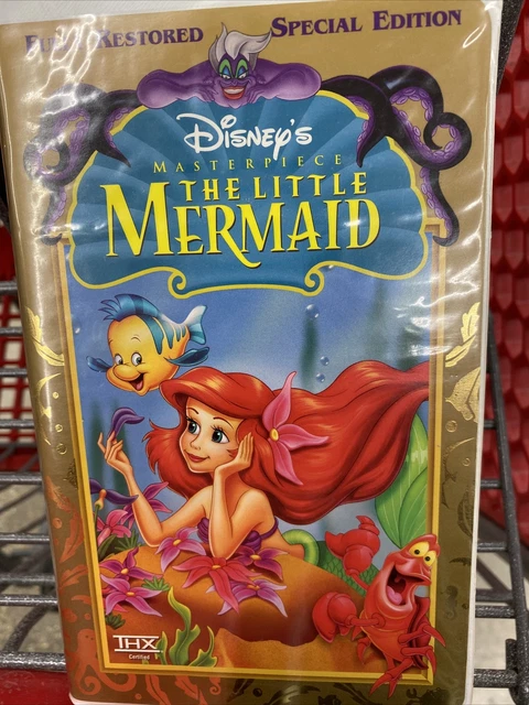 THE LITTLE MERMAID Vhs Disney’s Masterpiece Fully Restored Special Edition VHS $29.52 - PicClick CA