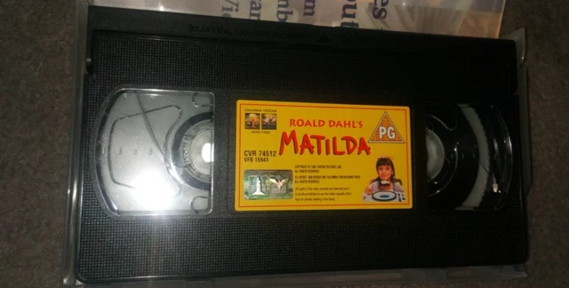 MATILDA VHS RARE Vintage 1996 Original Video Cassette Danny Devito Rhea ...