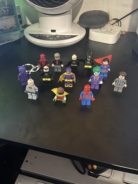 LEGO SUPER HEROES & baddies 13 mini figure bundle - See Pictures ...