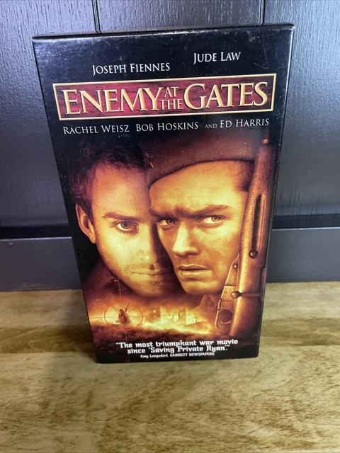 ENEMY AT THE Gates (VHS, 2001) Joseph Fiennes Jude Law War Movie Tested ...
