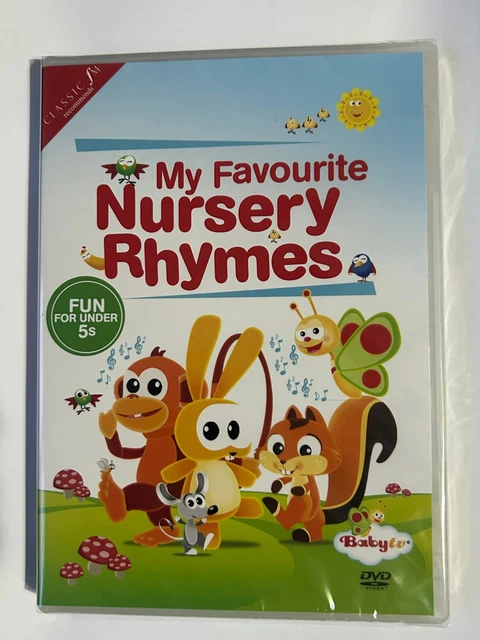 BABYTV MY FAVOURITE Nursery Rhymes V DVD Region 2 £383.99 - PicClick UK