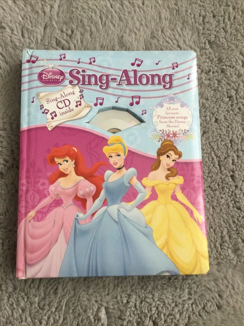 DISNEY PRINCESS SING Along Book Complete With CD £1.25 - PicClick UK