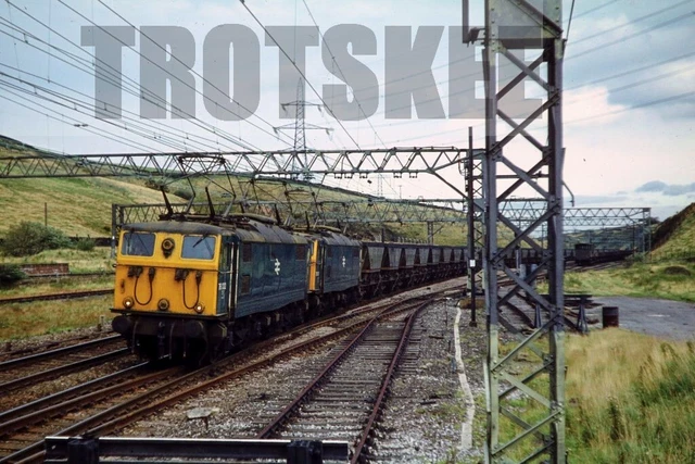 35MM SLIDE BR British Rail Electric Loco Class 76 76032 Dunford 1978 ...