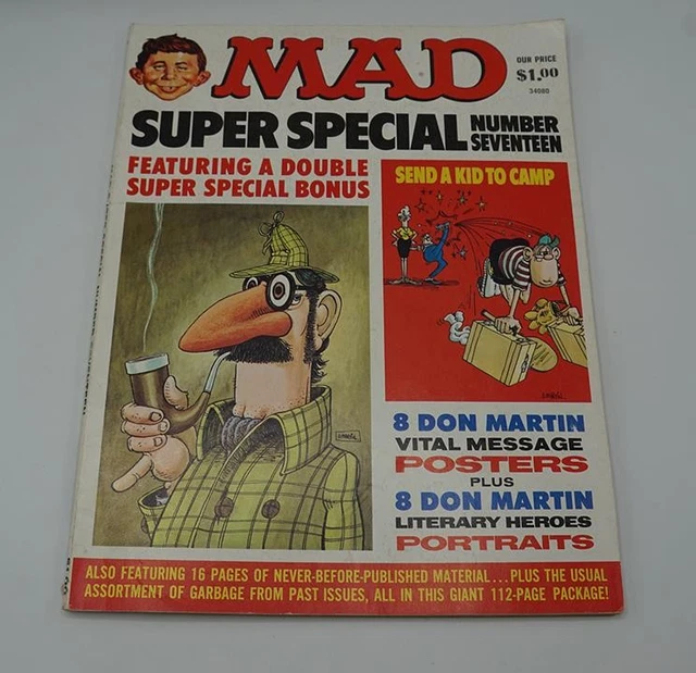 MAD MAGAZINE SUPER Spécial Numéro Dix-Sept Édition 1975 EUR 22,49 ...