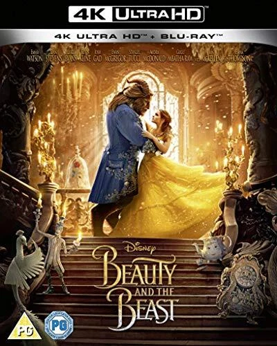 DISNEY'S BEAUTY AND the Beast (live action) 4k Ultra-HD [Blu-ray] [2020 ...