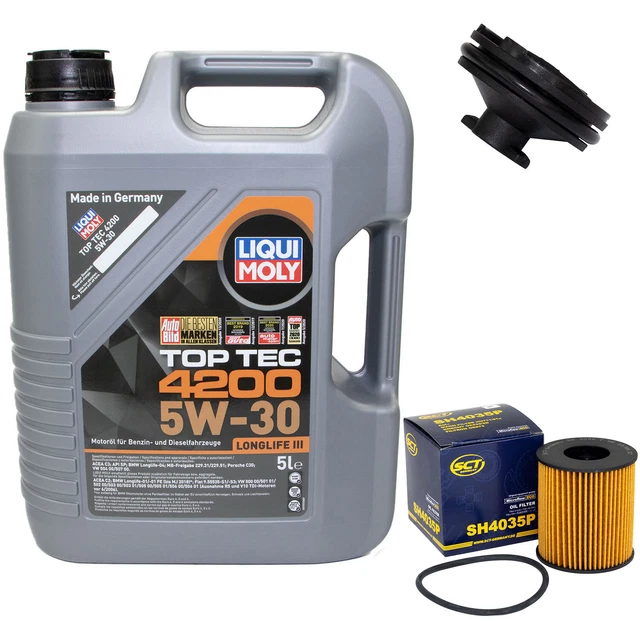 HUILE MOTEUR KIT 5W-30 5 Litre + Filtre à Sh 4035 P + Hélice pour ...